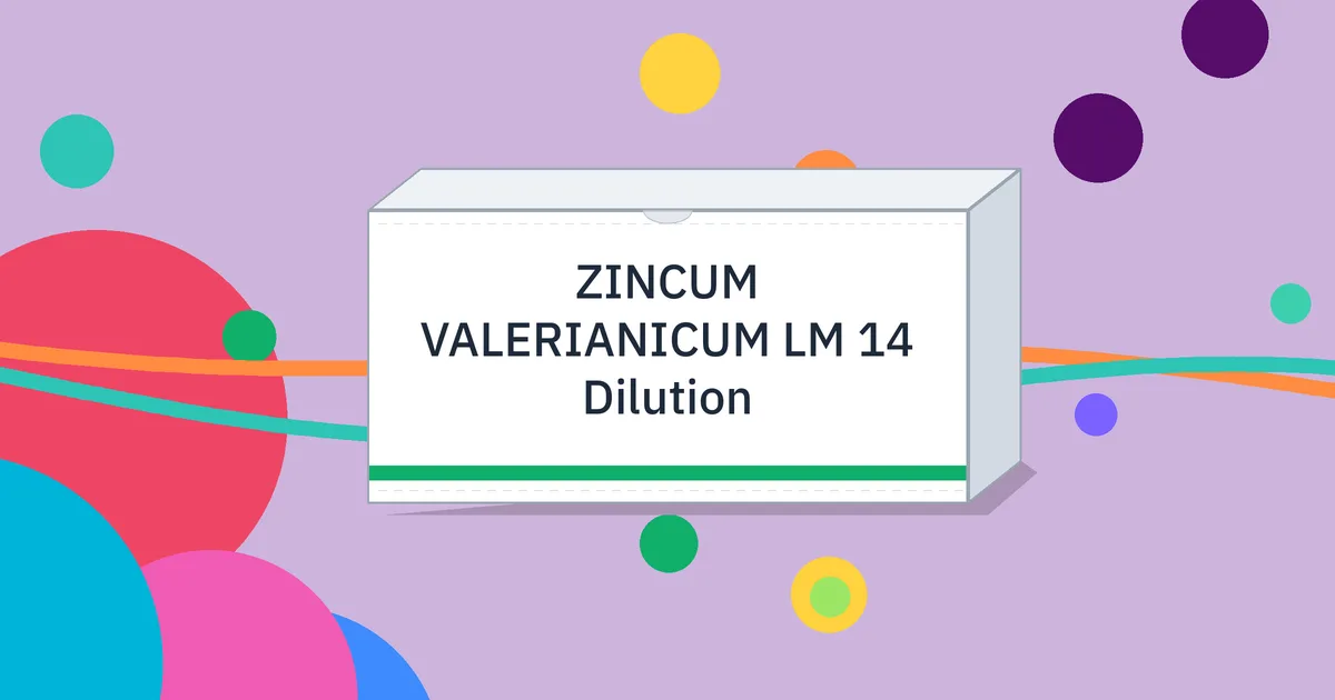 Symbolbild: Packung mit der Aufschrift ZINCUM VALERIANICUM LM 14 Dilution (PZN 13300956) – Verfügbarkeit und Bezug in Apotheken in Frankfurt am Main