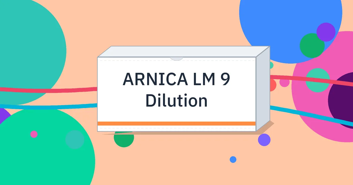 Symbolbild: Packung mit der Aufschrift ARNICA LM 9 Dilution (PZN 12770430) – Verfügbarkeit und Bezug in Apotheken in Frankfurt am Main