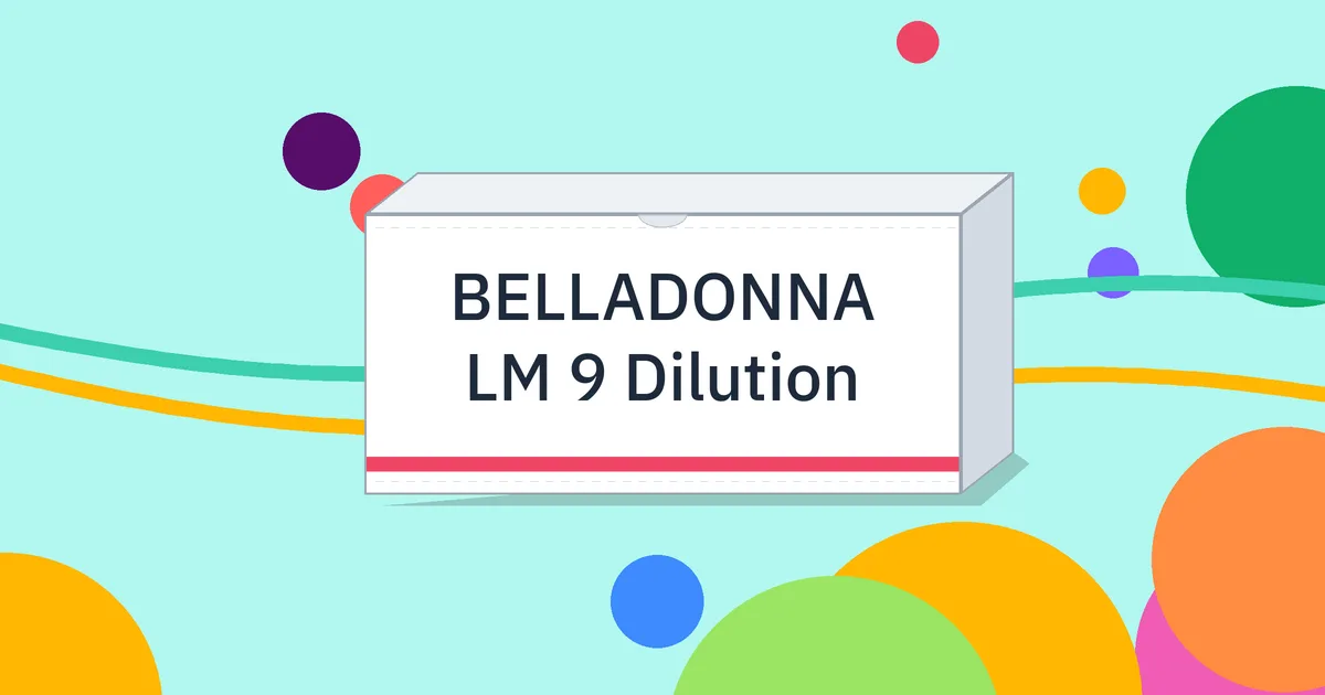 Symbolbild: Packung mit der Aufschrift BELLADONNA LM 9 Dilution (PZN 12791136) – Verfügbarkeit und Bezug in Apotheken in Frankfurt am Main