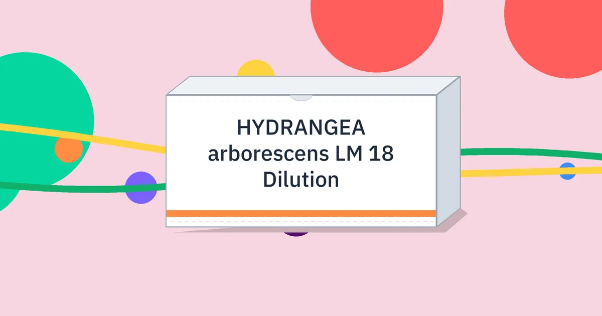 Symbolbild: Packung mit der Aufschrift HYDRANGEA arborescens LM 18 Dilution (PZN 13556360) – Verfügbarkeit und Bezug in Apotheken in Frankfurt am Main