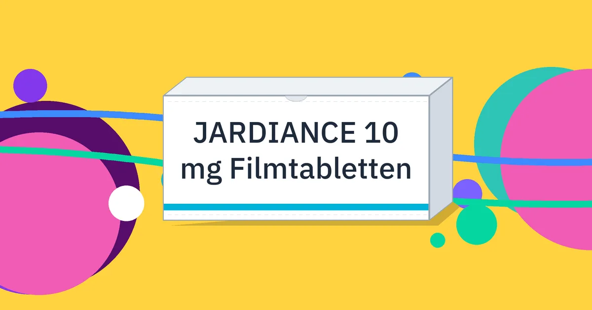 Symbolbild: Packung mit der Aufschrift JARDIANCE 10 mg Filmtabletten (PZN 18713491) – Verfügbarkeit und Bezug in Apotheken in Frankfurt am Main