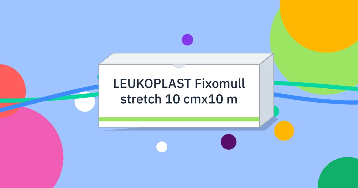 Symbolbild: Packung mit der Aufschrift LEUKOPLAST Fixomull stretch 10 cmx10 m (PZN 19151948) – Verfügbarkeit und Bezug in Apotheken in Frankfurt am Main
