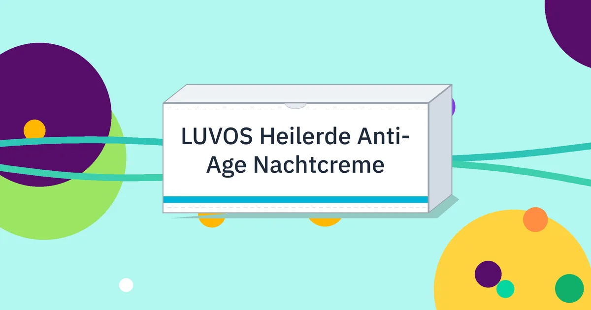 Symbolbild: Packung mit der Aufschrift LUVOS Heilerde Anti-Age Nachtcreme (PZN 15426816) – Verfügbarkeit und Bezug in Apotheken in Frankfurt am Main