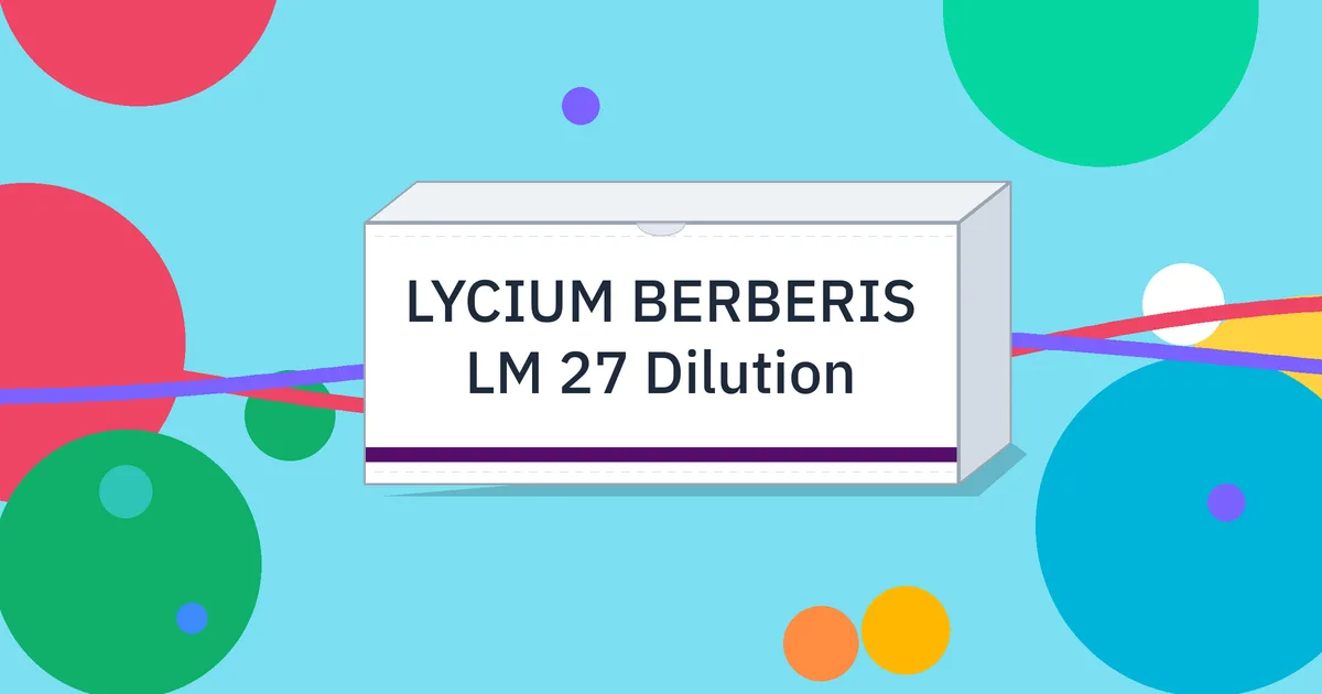 Symbolbild: Packung mit der Aufschrift LYCIUM BERBERIS LM 27 Dilution (PZN 13537291) – Verfügbarkeit und Bezug in Apotheken in Frankfurt am Main