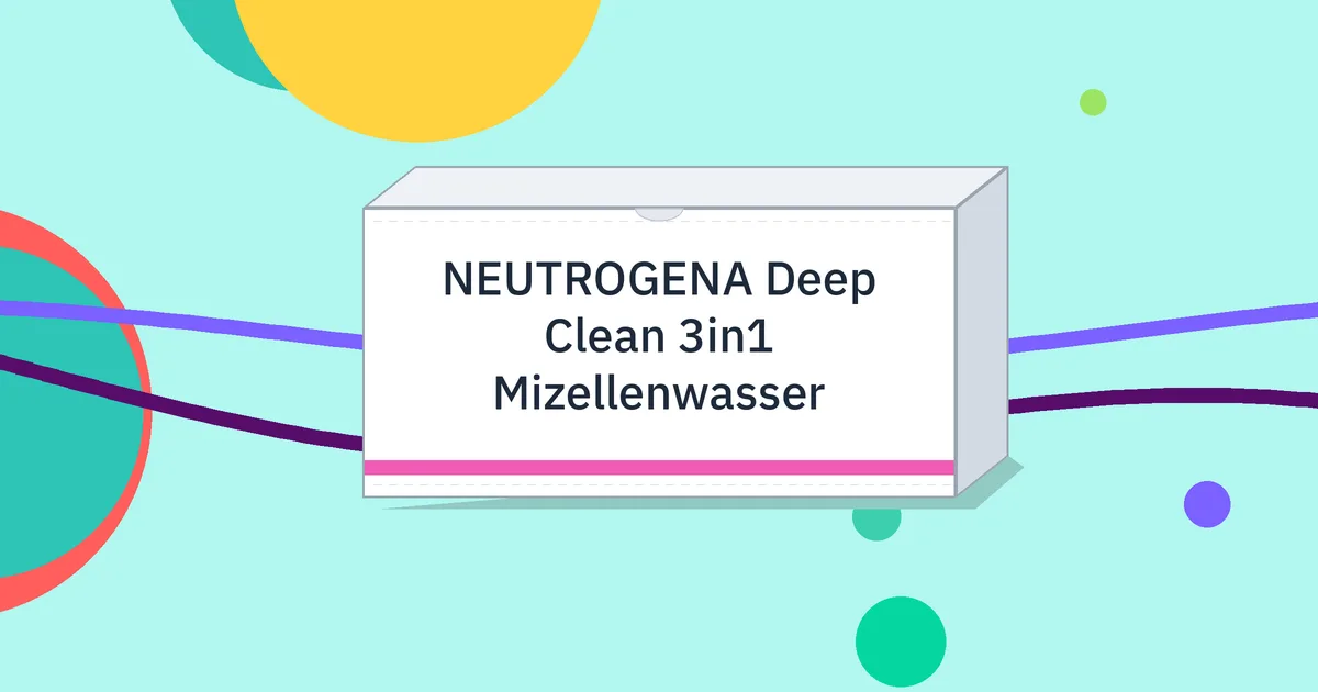 Symbolbild: Packung mit der Aufschrift NEUTROGENA Deep Clean 3in1 Mizellenwasser (PZN 16586002) – Verfügbarkeit und Bezug in Apotheken in Frankfurt am Main