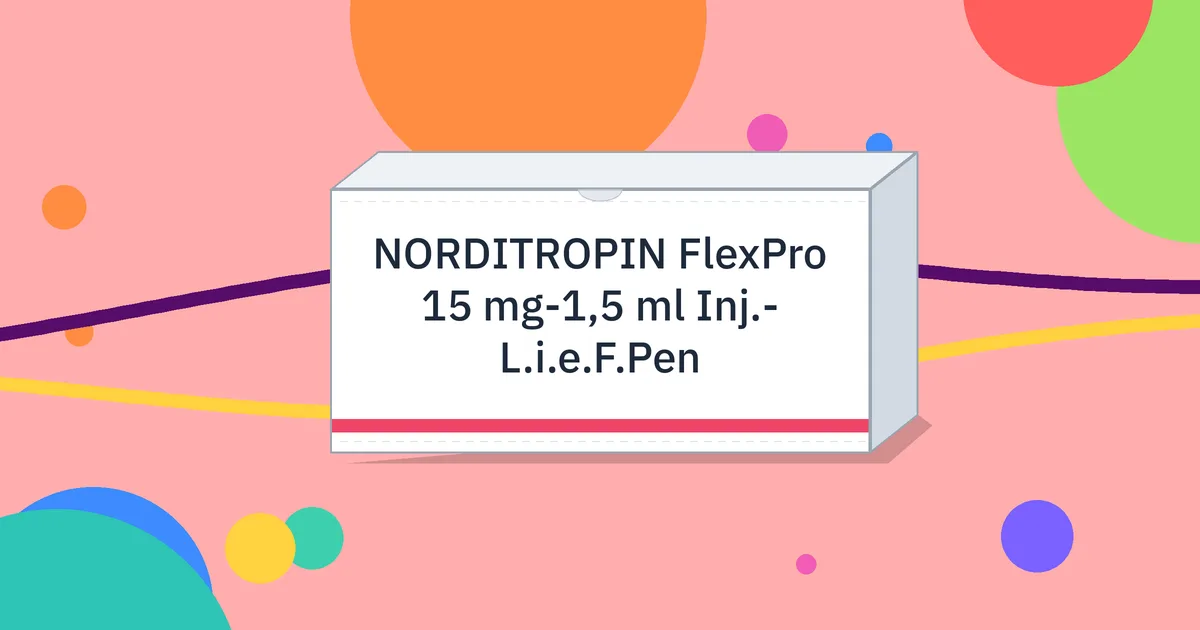 Symbolbild: Packung mit der Aufschrift NORDITROPIN FlexPro 15 mg-1,5 ml Inj.-L.i.e.F.Pen (PZN 10832552) – Verfügbarkeit und Bezug in Apotheken in Frankfurt am Main