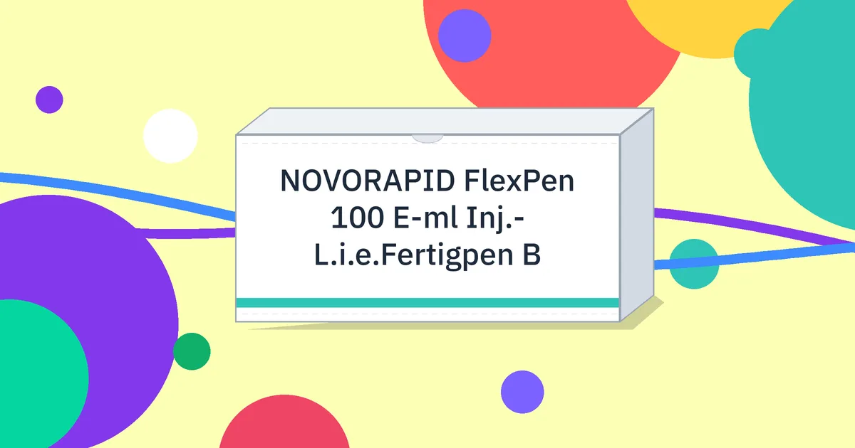 Symbolbild: Packung mit der Aufschrift NOVORAPID FlexPen 100 E-ml Inj.-L.i.e.Fertigpen B (PZN 11383665) – Verfügbarkeit und Bezug in Apotheken in Frankfurt am Main