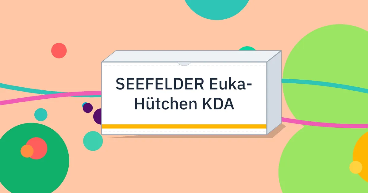 Symbolbild: Packung mit der Aufschrift SEEFELDER Euka-Hütchen KDA (PZN 03734375) – Verfügbarkeit und Bezug in Apotheken in Frankfurt am Main