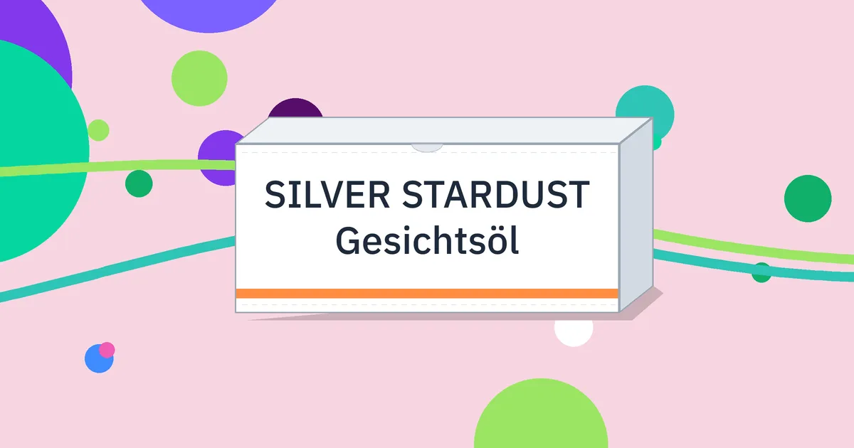Symbolbild: Packung mit der Aufschrift SILVER STARDUST Gesichtsöl (PZN 19343056) – Verfügbarkeit und Bezug in Apotheken in Frankfurt am Main