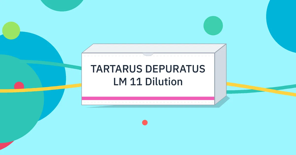 Symbolbild: Packung mit der Aufschrift TARTARUS DEPURATUS LM 11 Dilution (PZN 13688133) – Verfügbarkeit und Bezug in Apotheken in Frankfurt am Main