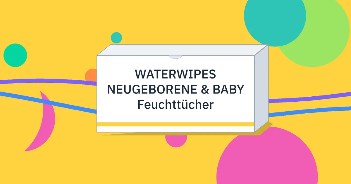 Symbolbild: Packung mit der Aufschrift WATERWIPES NEUGEBORENE & BABY Feuchttücher (PZN 20059142) – Verfügbarkeit und Bezug in Apotheken in Frankfurt am Main