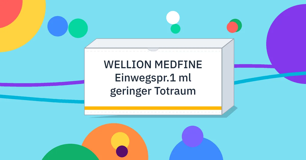 Symbolbild: Packung mit der Aufschrift WELLION MEDFINE Einwegspr.1 ml geringer Totraum (PZN 17261495) – Verfügbarkeit und Bezug in Apotheken in Frankfurt am Main