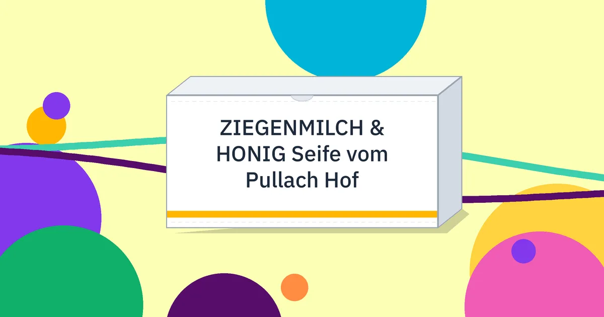 Symbolbild: Packung mit der Aufschrift ZIEGENMILCH & HONIG Seife vom Pullach Hof (PZN 20420945) – Verfügbarkeit und Bezug in Apotheken in Frankfurt am Main