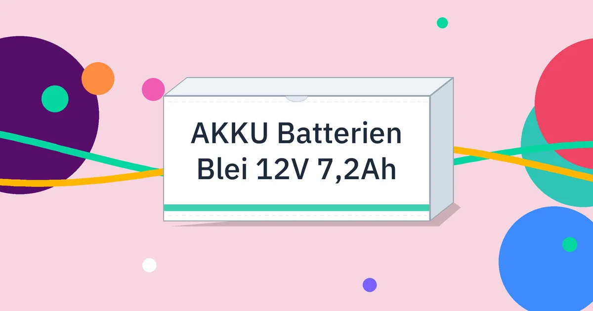 Symbolbild: Packung mit der Aufschrift AKKU Batterien Blei 12V 7,2Ah (PZN 01675243) – Verfügbarkeit und Bezug in Apotheken in Frankfurt am Main