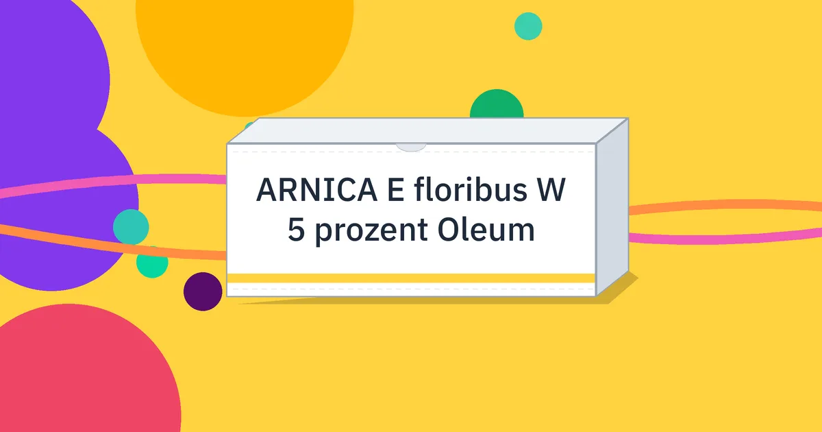Symbolbild: Packung mit der Aufschrift ARNICA E floribus W 5 prozent Oleum (PZN 02088217) – Verfügbarkeit und Bezug in Apotheken in Frankfurt am Main