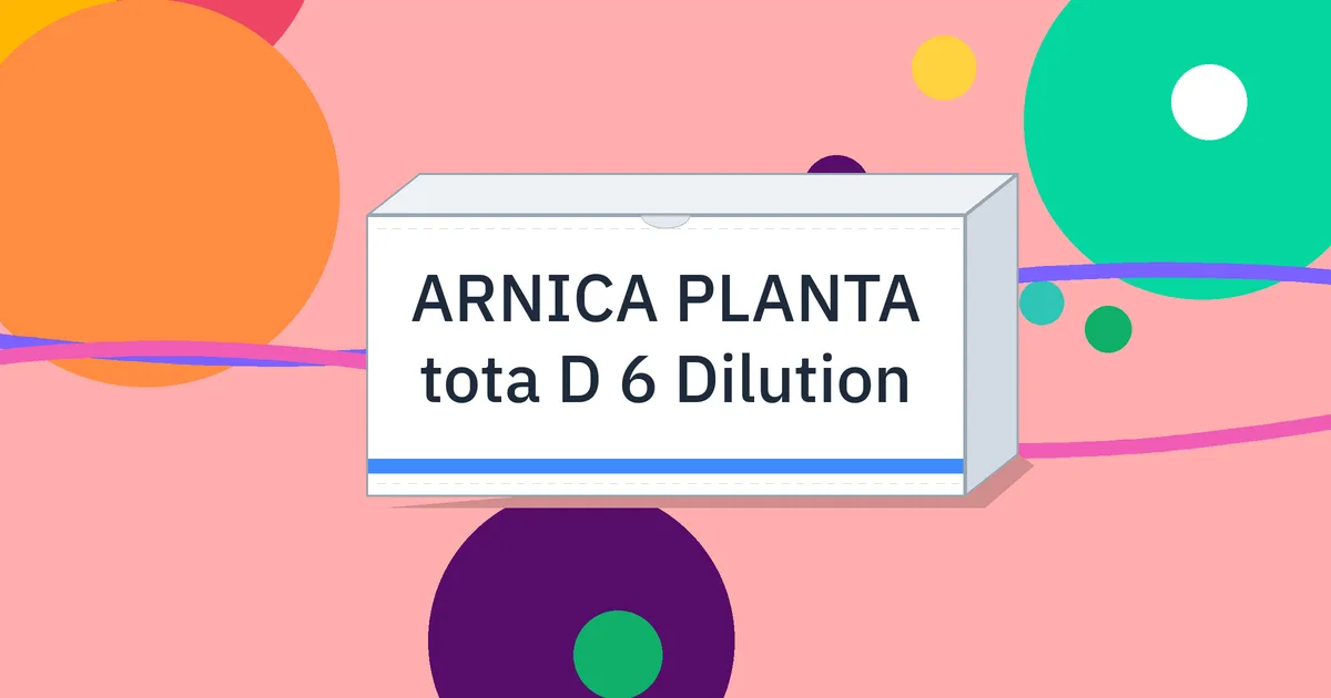 Symbolbild: Packung mit der Aufschrift ARNICA PLANTA tota D 6 Dilution (PZN 01572081) – Verfügbarkeit und Bezug in Apotheken in Frankfurt am Main