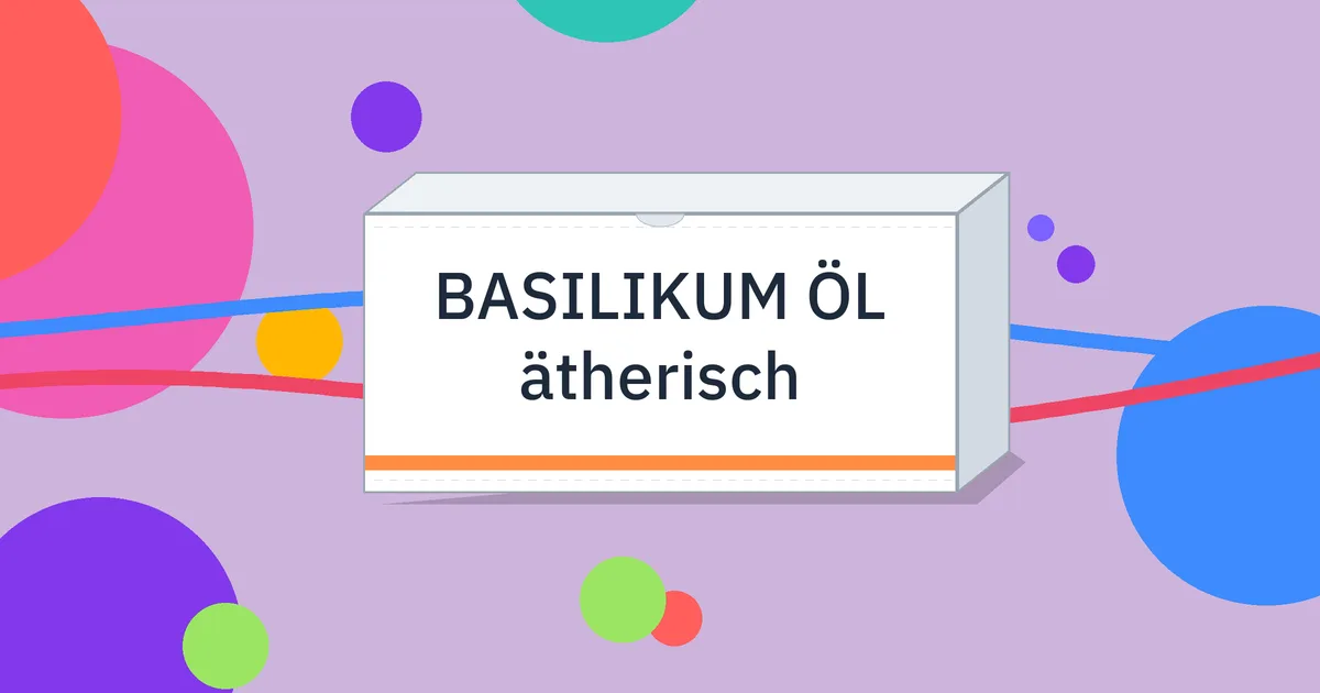Symbolbild: Packung mit der Aufschrift BASILIKUM ÖL ätherisch (PZN 18004777) – Verfügbarkeit und Bezug in Apotheken in Frankfurt am Main