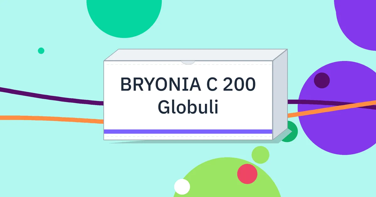 Symbolbild: Packung mit der Aufschrift BRYONIA C 200 Globuli (PZN 13361573) – Verfügbarkeit und Bezug in Apotheken in Frankfurt am Main