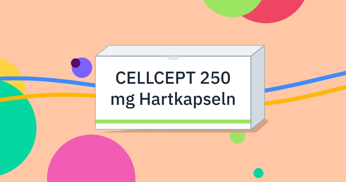 Symbolbild: Packung mit der Aufschrift CELLCEPT 250 mg Hartkapseln (PZN 00183495) – Verfügbarkeit und Bezug in Apotheken in Frankfurt am Main