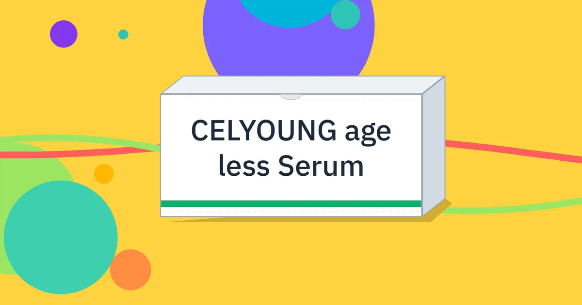 Symbolbild: Packung mit der Aufschrift CELYOUNG age less Serum (PZN 00795494) – Verfügbarkeit und Bezug in Apotheken in Frankfurt am Main