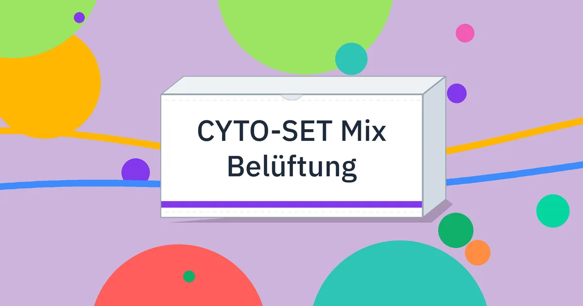 Symbolbild: Packung mit der Aufschrift CYTO-SET Mix Belüftung (PZN 16632133) – Verfügbarkeit und Bezug in Apotheken in Frankfurt am Main