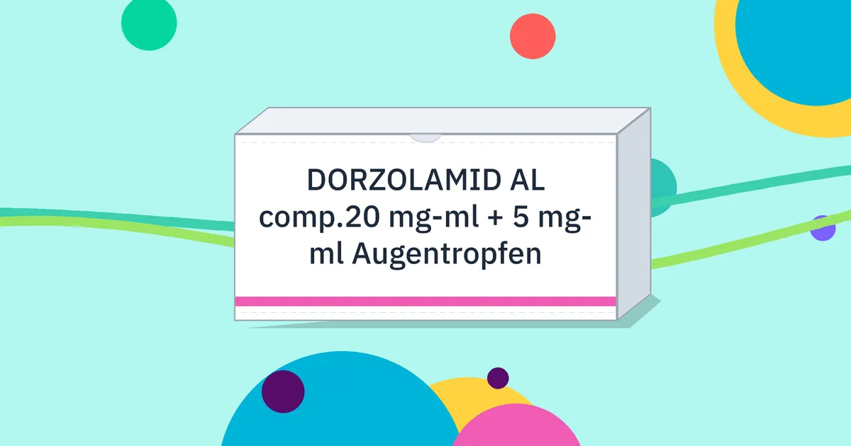 Symbolbild: Packung mit der Aufschrift DORZOLAMID AL comp.20 mg-ml + 5 mg-ml Augentropfen (PZN 18087533) – Verfügbarkeit und Bezug in Apotheken in Frankfurt am Main