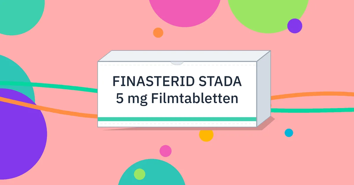 Symbolbild: Packung mit der Aufschrift FINASTERID STADA 5 mg Filmtabletten (PZN 00629784) – Verfügbarkeit und Bezug in Apotheken in Frankfurt am Main