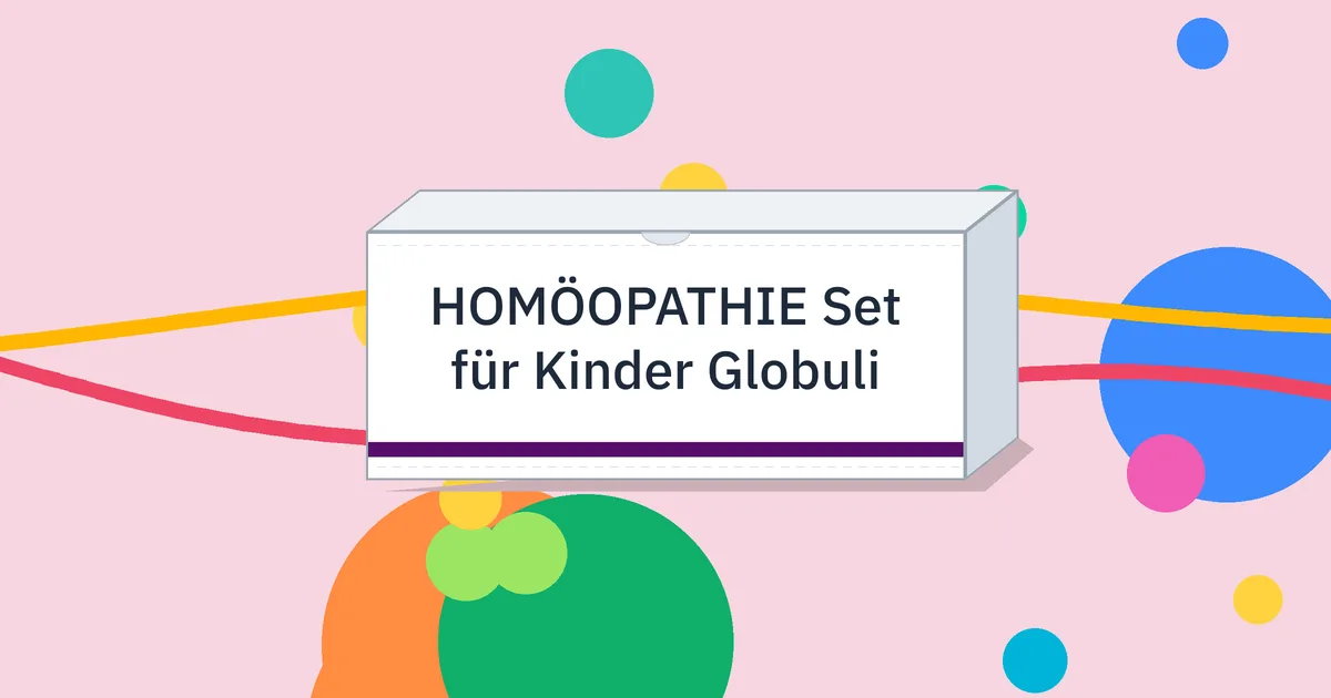 Symbolbild: Packung mit der Aufschrift HOMÖOPATHIE Set für Kinder Globuli (PZN 05115825) – Verfügbarkeit und Bezug in Apotheken in Frankfurt am Main