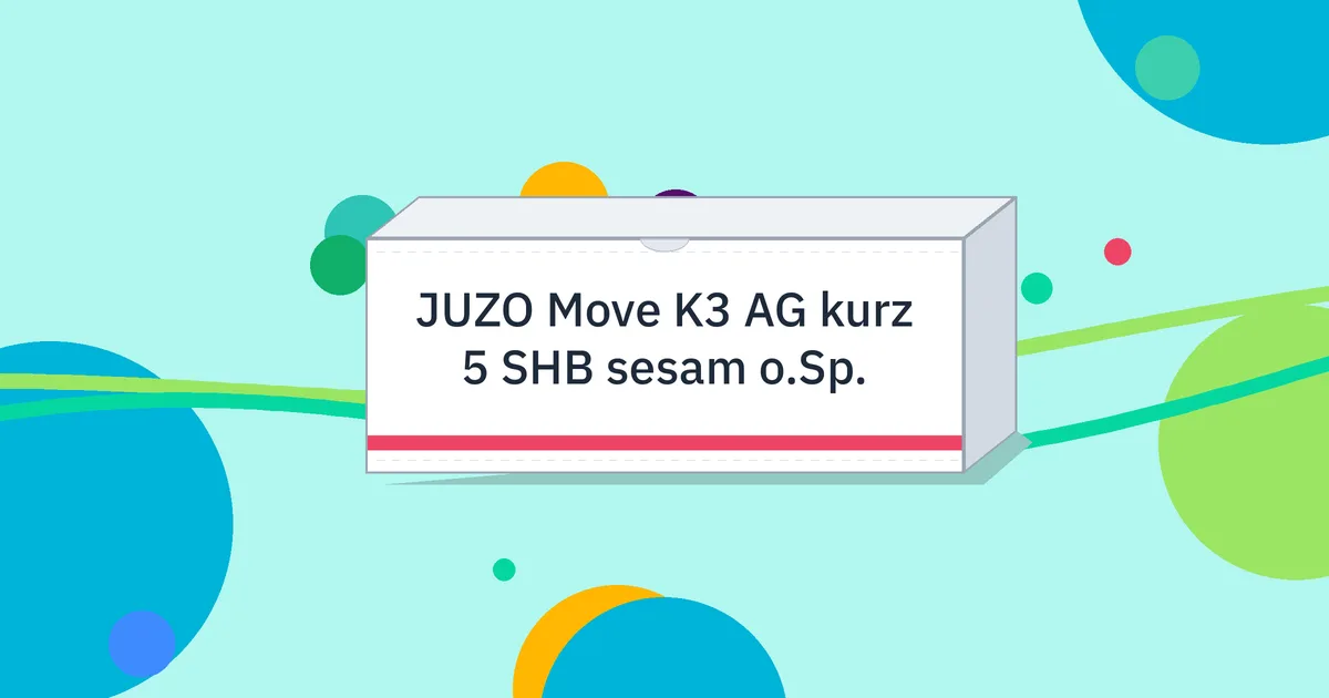 Symbolbild: Packung mit der Aufschrift JUZO Move K3 AG kurz 5 SHB sesam o.Sp. (PZN 18581428) – Verfügbarkeit und Bezug in Apotheken in Frankfurt am Main