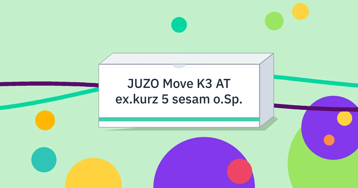 Symbolbild: Packung mit der Aufschrift JUZO Move K3 AT ex.kurz 5 sesam o.Sp. (PZN 20681574) – Verfügbarkeit und Bezug in Apotheken in Frankfurt am Main