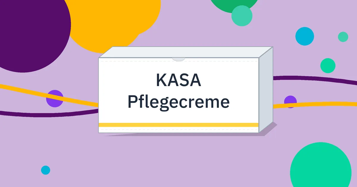 Symbolbild: Packung mit der Aufschrift KASA Pflegecreme (PZN 05870823) – Verfügbarkeit und Bezug in Apotheken in Frankfurt am Main