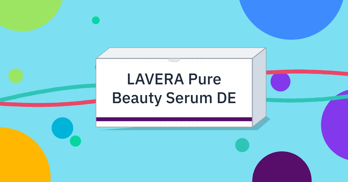 Symbolbild: Packung mit der Aufschrift LAVERA Pure Beauty Serum DE (PZN 19497084) – Verfügbarkeit und Bezug in Apotheken in Frankfurt am Main