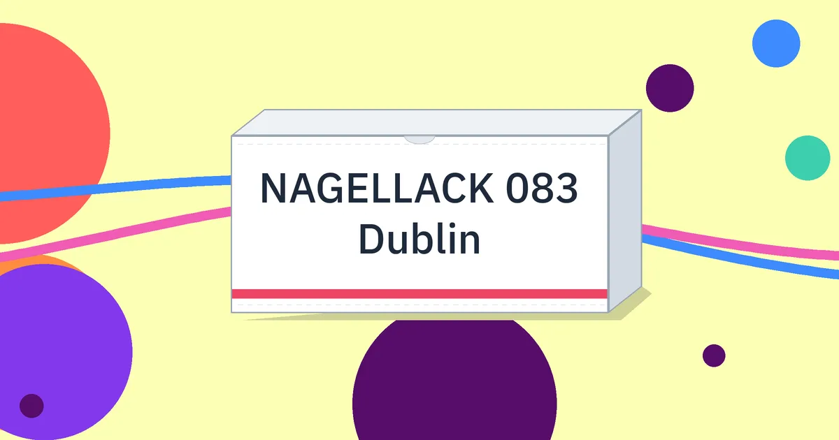 Symbolbild: Packung mit der Aufschrift NAGELLACK 083 Dublin (PZN 11383412) – Verfügbarkeit und Bezug in Apotheken in Frankfurt am Main