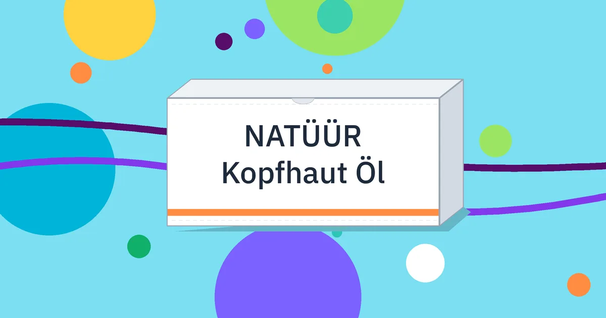 Symbolbild: Packung mit der Aufschrift NATÜÜR Kopfhaut Öl (PZN 18853499) – Verfügbarkeit und Bezug in Apotheken in Frankfurt am Main