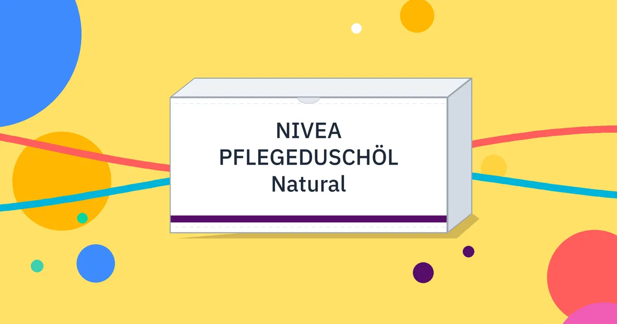 Symbolbild: Packung mit der Aufschrift NIVEA PFLEGEDUSCHÖL Natural (PZN 17624147) – Verfügbarkeit und Bezug in Apotheken in Frankfurt am Main