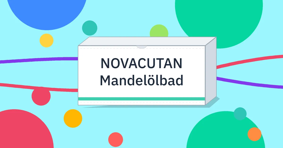 Symbolbild: Packung mit der Aufschrift NOVACUTAN Mandelölbad (PZN 02426074) – Verfügbarkeit und Bezug in Apotheken in Frankfurt am Main