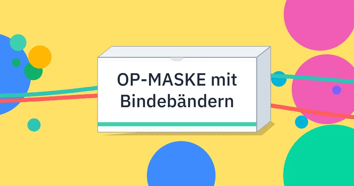 Symbolbild: Packung mit der Aufschrift OP-MASKE mit Bindebändern (PZN 01551676) – Verfügbarkeit und Bezug in Apotheken in Frankfurt am Main
