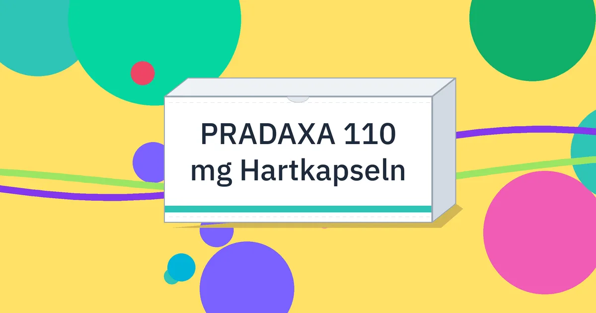 Symbolbild: Packung mit der Aufschrift PRADAXA 110 mg Hartkapseln (PZN 10402596) – Verfügbarkeit und Bezug in Apotheken in Frankfurt am Main
