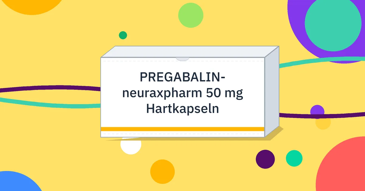 Symbolbild: Packung mit der Aufschrift PREGABALIN-neuraxpharm 50 mg Hartkapseln (PZN 11031357) – Verfügbarkeit und Bezug in Apotheken in Frankfurt am Main