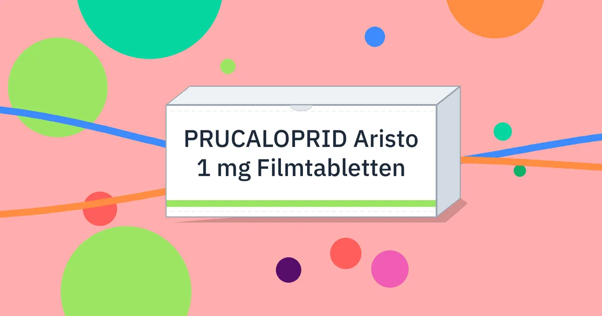Symbolbild: Packung mit der Aufschrift PRUCALOPRID Aristo 1 mg Filmtabletten (PZN 18260463) – Verfügbarkeit und Bezug in Apotheken in Frankfurt am Main