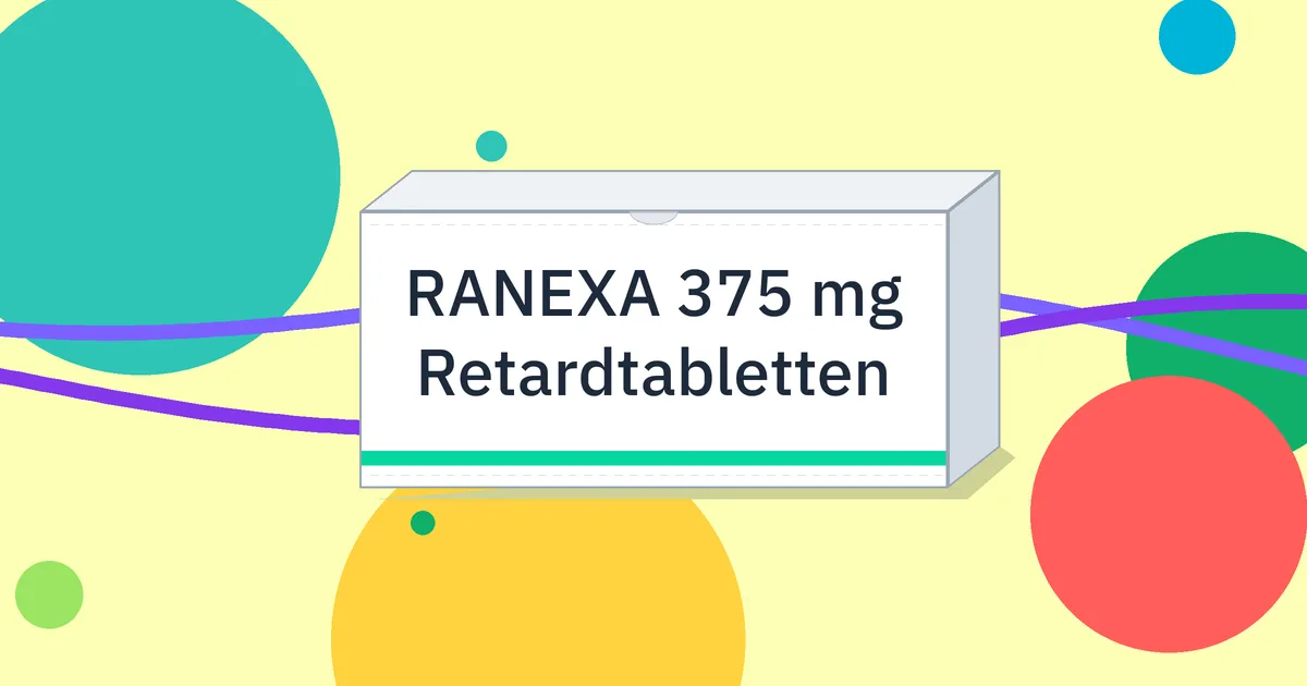 Symbolbild: Packung mit der Aufschrift RANEXA 375 mg Retardtabletten (PZN 19687778) – Verfügbarkeit und Bezug in Apotheken in Frankfurt am Main