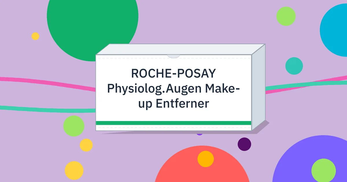 Symbolbild: Packung mit der Aufschrift ROCHE-POSAY Physiolog.Augen Make-up Entferner (PZN 06093132) – Verfügbarkeit und Bezug in Apotheken in Frankfurt am Main