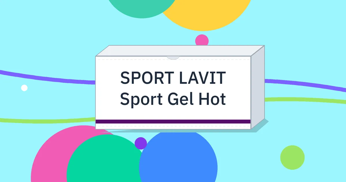 Symbolbild: Packung mit der Aufschrift SPORT LAVIT Sport Gel Hot (PZN 16880842) – Verfügbarkeit und Bezug in Apotheken in Frankfurt am Main