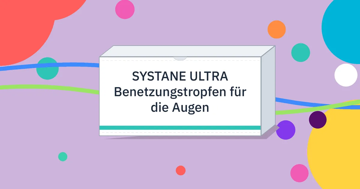 Symbolbild: Packung mit der Aufschrift SYSTANE ULTRA Benetzungstropfen für die Augen (PZN 11678515) – Verfügbarkeit und Bezug in Apotheken in Frankfurt am Main