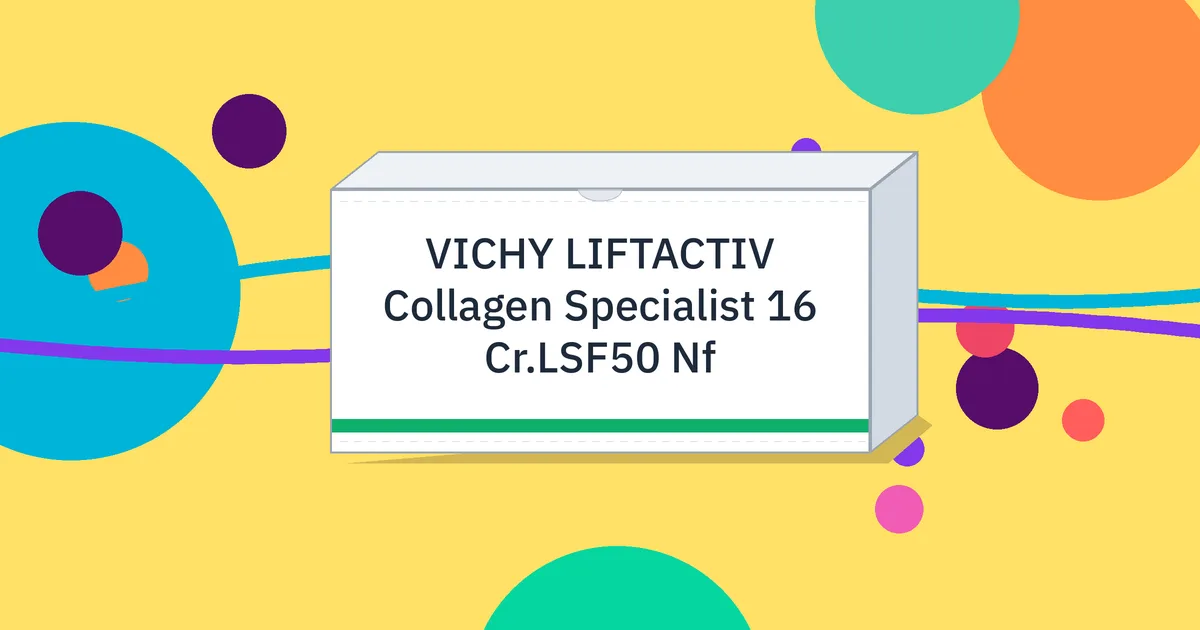 Symbolbild: Packung mit der Aufschrift VICHY LIFTACTIV Collagen Specialist 16 Cr.LSF50 Nf (PZN 19671151) – Verfügbarkeit und Bezug in Apotheken in Frankfurt am Main