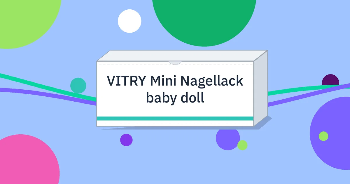 Symbolbild: Packung mit der Aufschrift VITRY Mini Nagellack baby doll (PZN 05118918) – Verfügbarkeit und Bezug in Apotheken in Frankfurt am Main