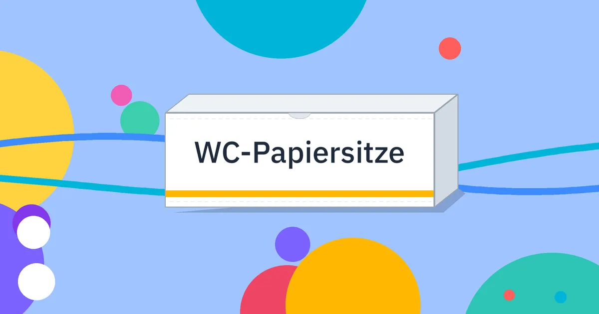 Symbolbild: Packung mit der Aufschrift WC-Papiersitze (PZN 03363192) – Verfügbarkeit und Bezug in Apotheken in Frankfurt am Main