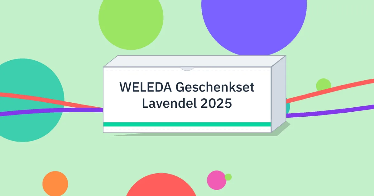 Symbolbild: Packung mit der Aufschrift WELEDA Geschenkset Lavendel 2025 (PZN 19733805) – Verfügbarkeit und Bezug in Apotheken in Frankfurt am Main