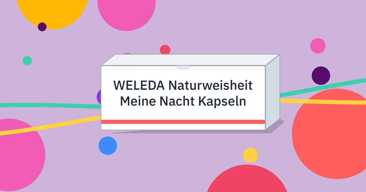 Symbolbild: Packung mit der Aufschrift WELEDA Naturweisheit Meine Nacht Kapseln (PZN 17260981) – Verfügbarkeit und Bezug in Apotheken in Frankfurt am Main