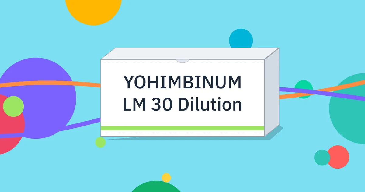 Symbolbild: Packung mit der Aufschrift YOHIMBINUM LM 30 Dilution (PZN 13286452) – Verfügbarkeit und Bezug in Apotheken in Frankfurt am Main